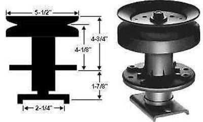 MANDREL ASSEMBLY FOR 38" 121676X , 121687X CRAFTSMAN – Randy's Engine ...