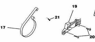 BRAKE BAND KIT HOMELITE TIMBERMAN I4150B I3850B I3350B chainsaw up0637 ...