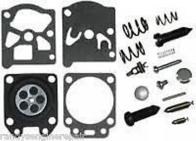 POULAN Craftsman Carb Carburetor Repair Rebuild kit fits many chainsaw ...