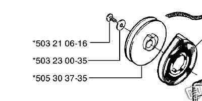Screw 503210616 503214916 Husqvarna 503 21 49-16 fits models listed OE ...