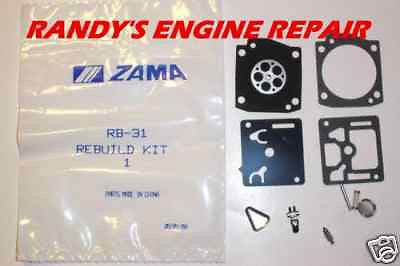 ZAMA REBUILD REPAIR CARBURETOR CARB KIT RB-31 RB31 C3A for Stihl 034 ...