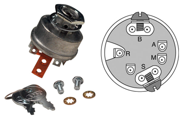 Rotary # 2942 Ignition Switch For Sears Craftsman # 7486H 9541H 21037 ...